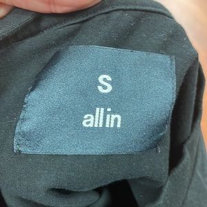 all in | Shirts | Tshirt All In Black Size Small | Poshmark